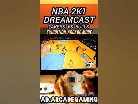 NBA 2K1: Lakers vs Bulls Exhibition - Arcade Mode Sega Dreamcast - YouTube