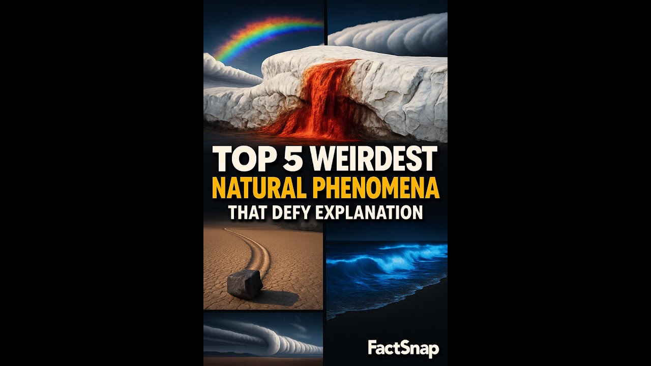 Top 5 Weirdest Natural Phenomena That Defy Explanation - YouTube