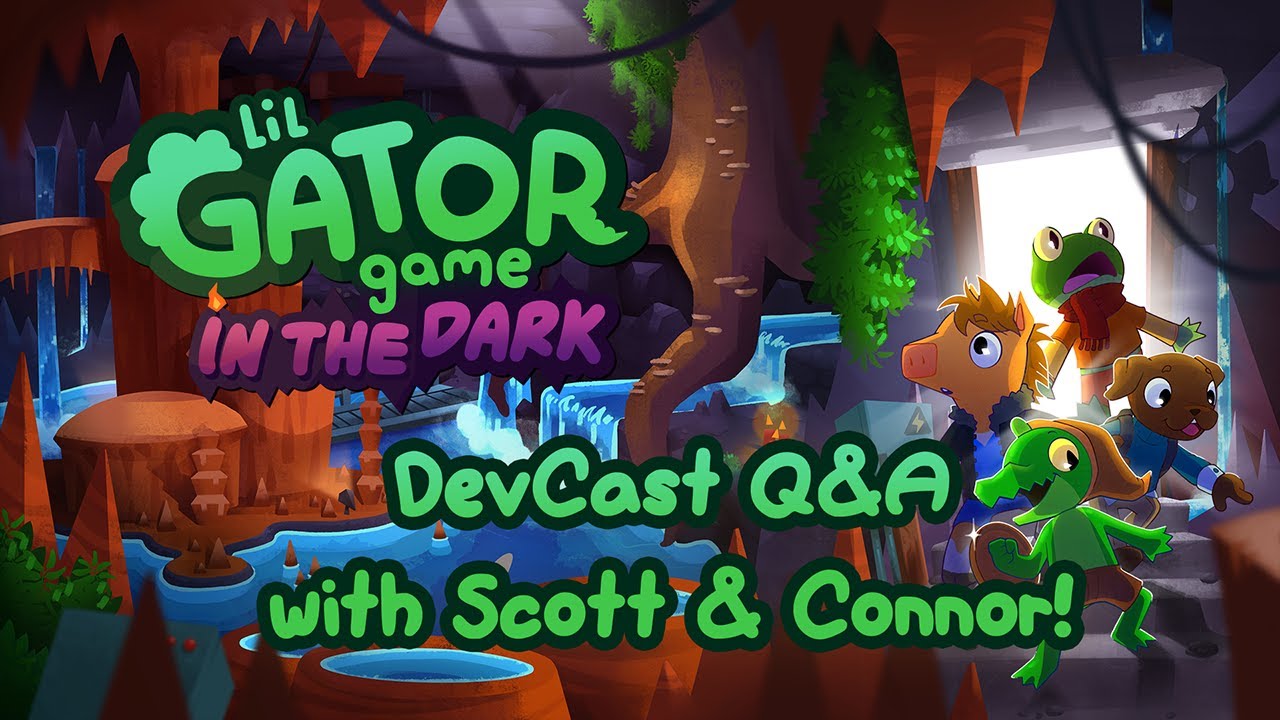 Devcast | Lil Gator Game: In The Dark | Dev Q&A! - YouTube
