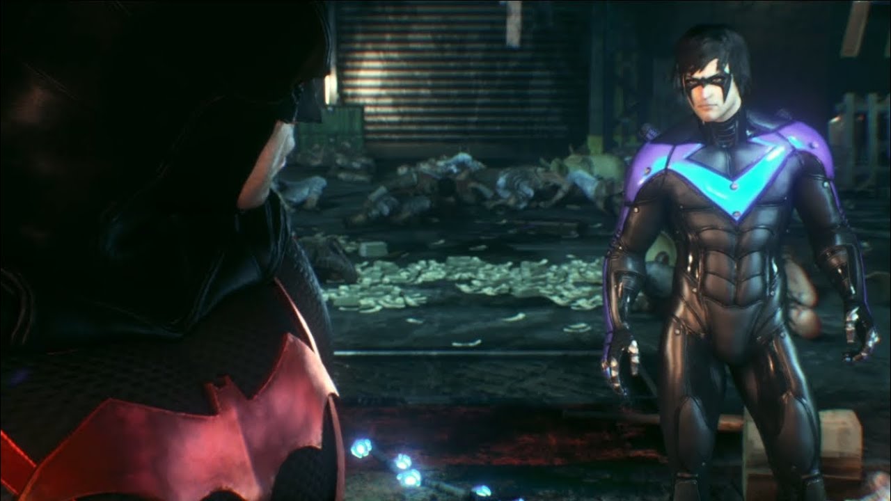 Batman Arkham Knight / assistant NightWing / fighting crime ( 008 ) bad ...