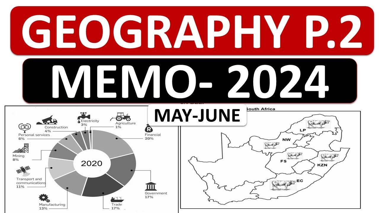 MEMO GEOGRAPHY P.2 GRADE 12 GEOGRAPHY P.2 2024 MEMO MAY-JUNE ...