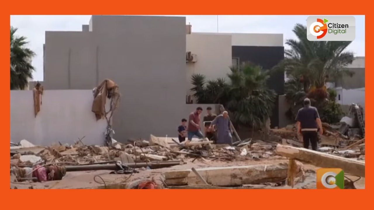 Mafuriko yawaua zaidi ya watu 2,300 katika mji wa Derna nchini Libya ...