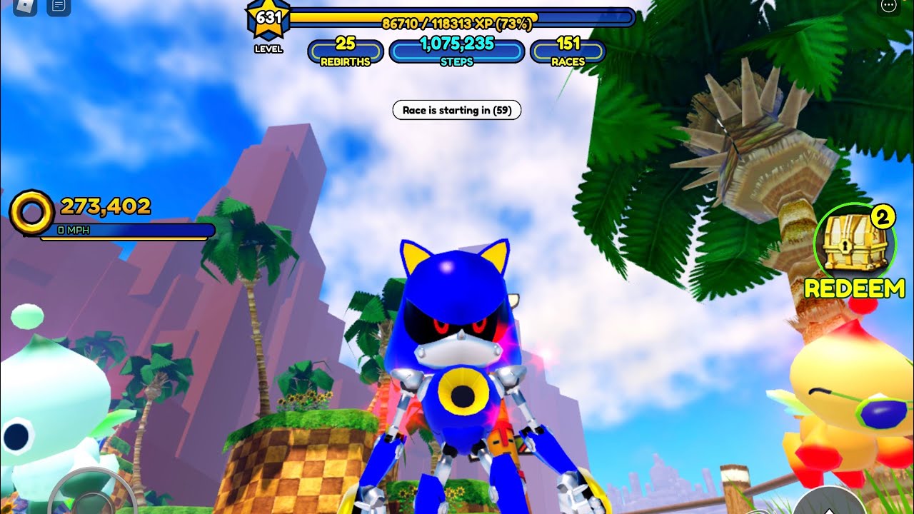 Metal Sonic Is Here! (Sonic Speed Simulator) - YouTube
