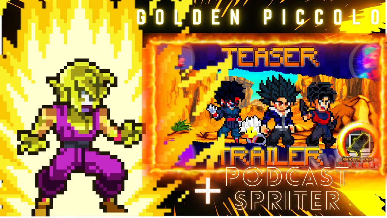 PACK DE SPRITES DO ULTIMATE PICCOLO FORM (ULSW) + PODCAST SPRITER ...