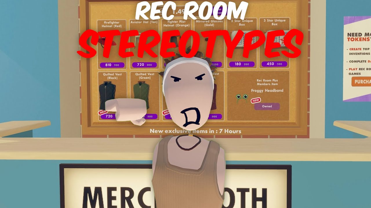 Rec Room Stereo Types - YouTube