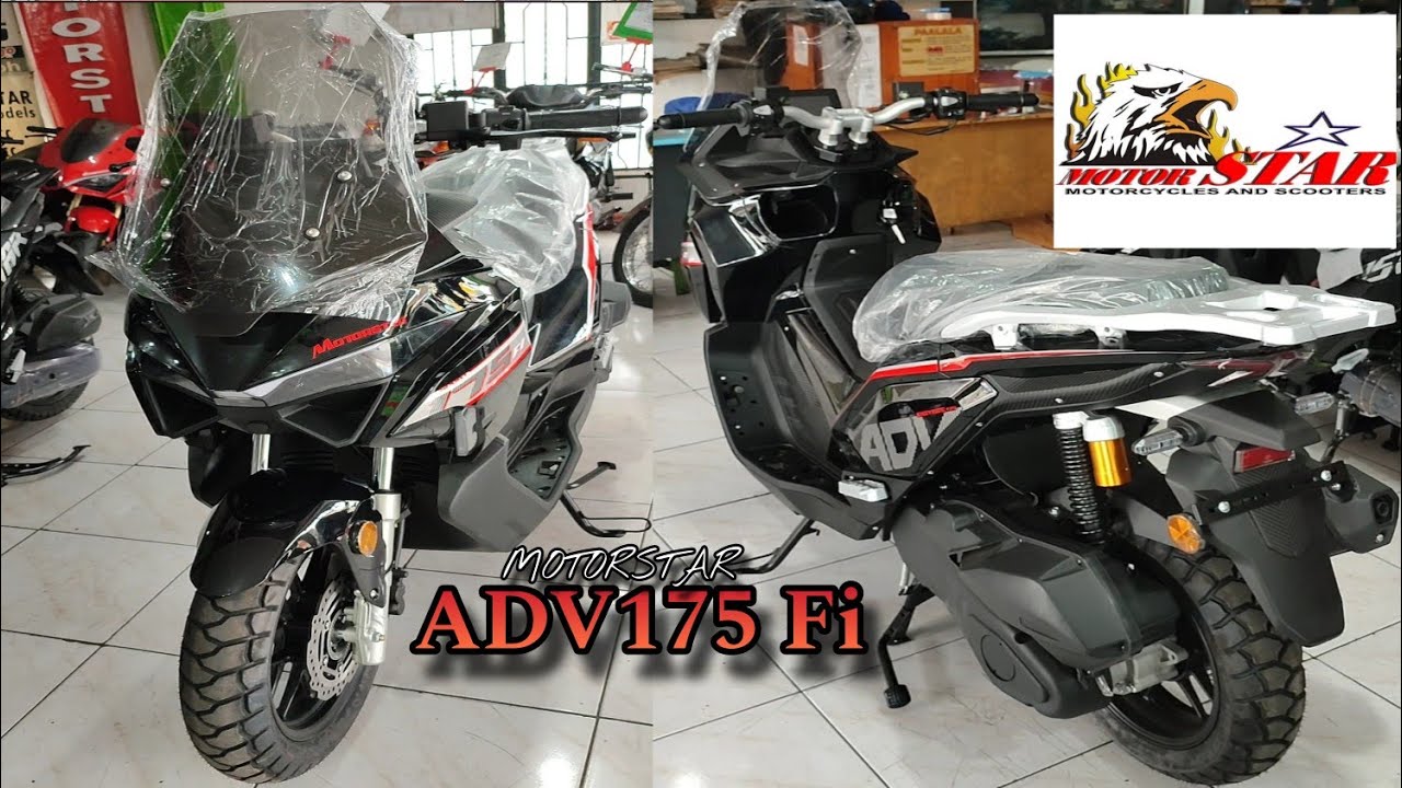 Motorstar ADV175 Fi (BLACK) - YouTube