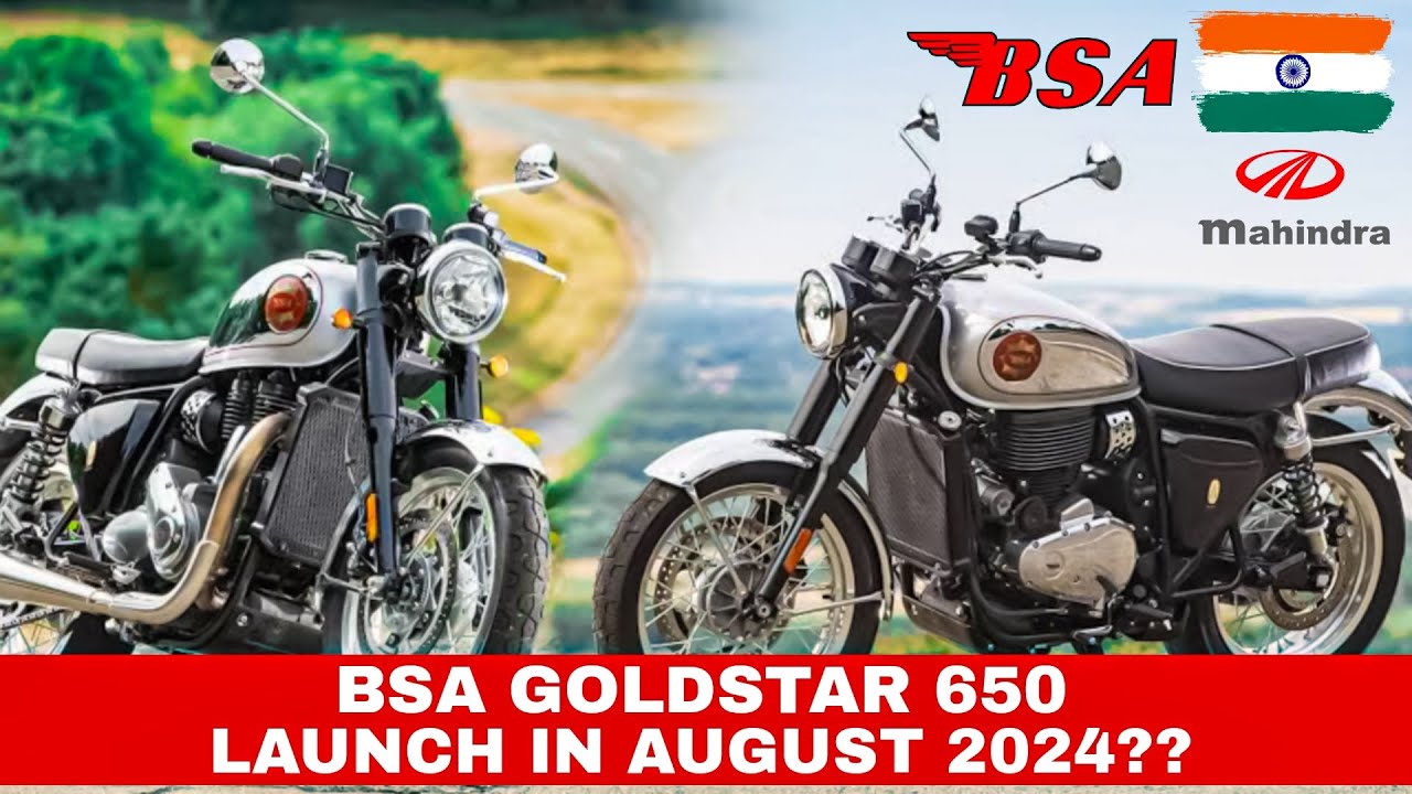 BSA GOLDSTAR 650 LAUNCH IN AUGUST 2024 ?? | BSA GOLDSTAR 650 | BSA ...