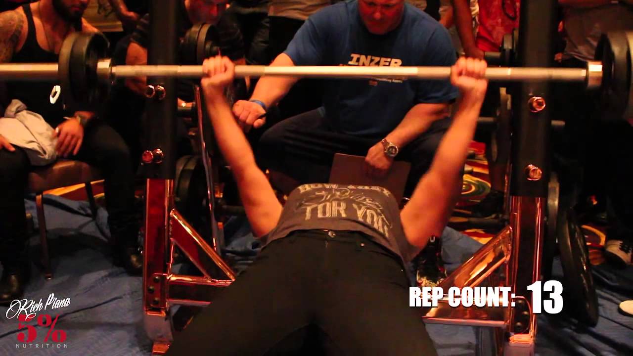 5% Golden State Bench Press Competition - (Women's) - YouTube