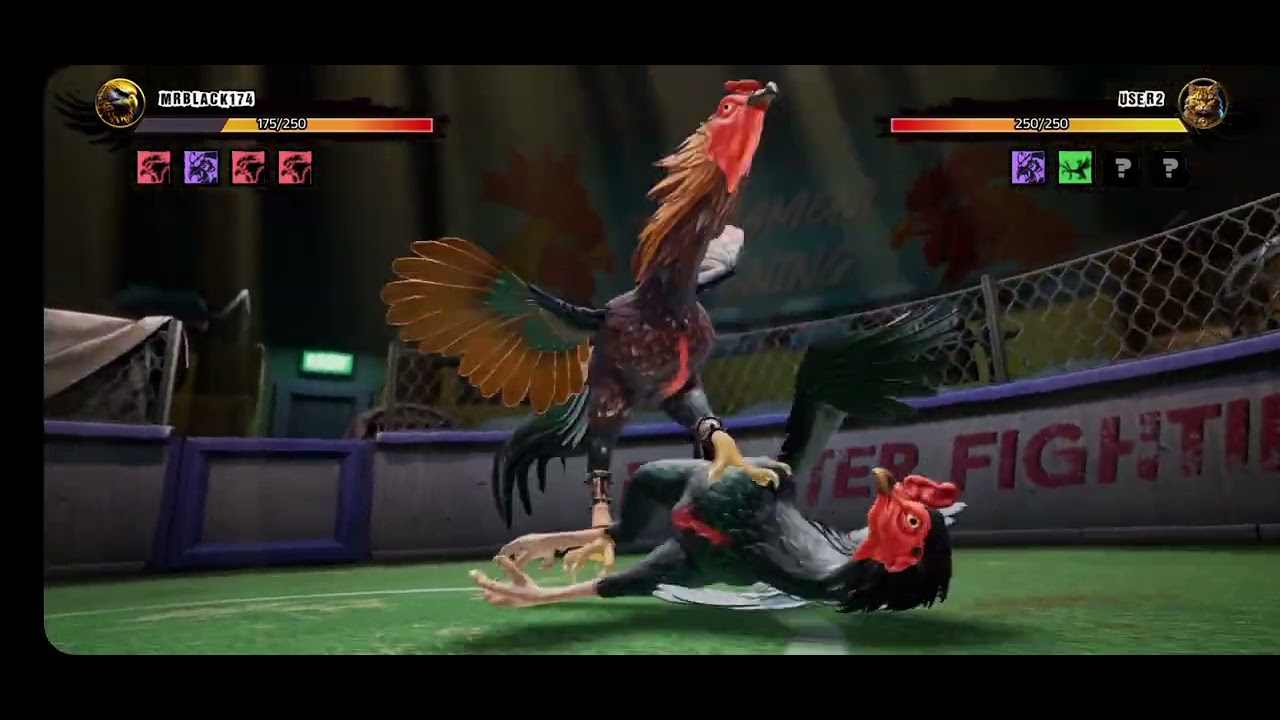 This game "Rooster Fight" made on Venom blockchain - YouTube