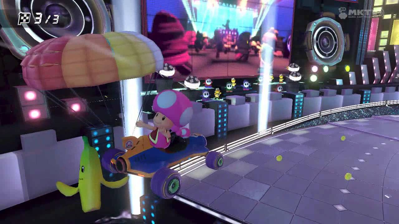 Wii U - Mario Kart 8 - Electrodrome - YouTube