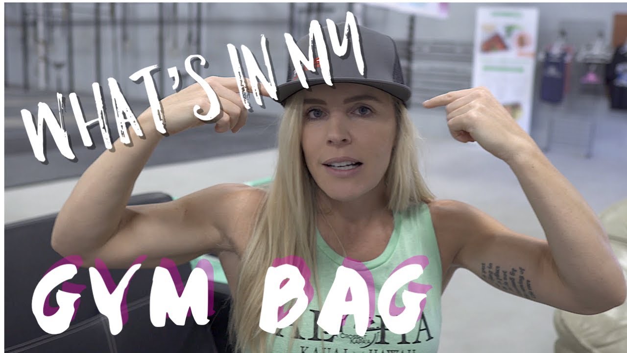 Gym Bag Essentials | Sarah Grace Fitness - YouTube