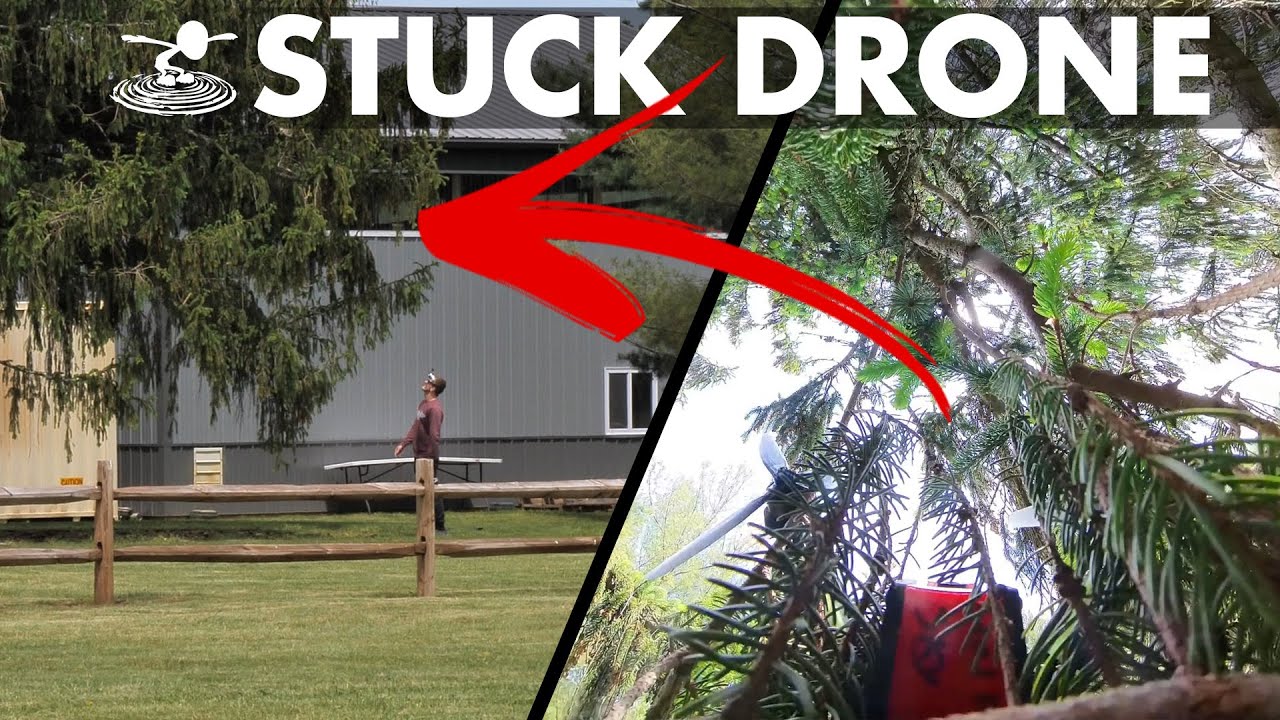 Our Drone Is Stuck in A Tree - YouTube