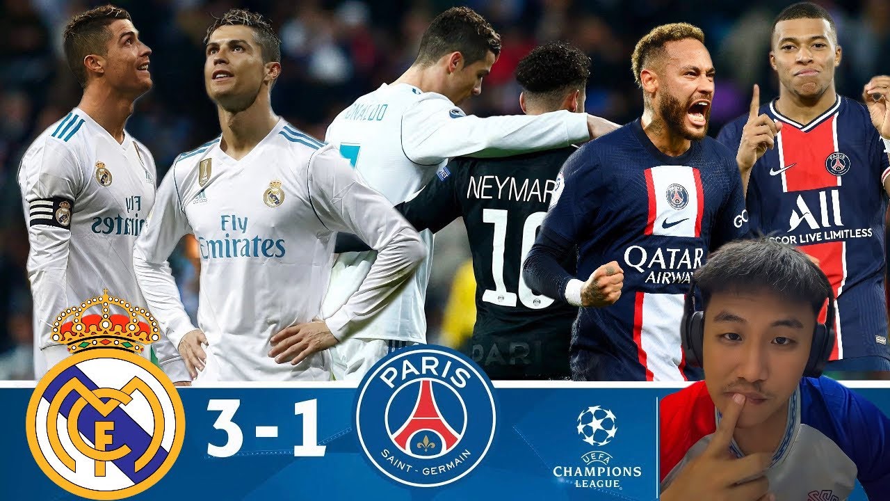 Real Madrid Vs PSG UEFA Champions League 2018 Highlights || Reaction # ...