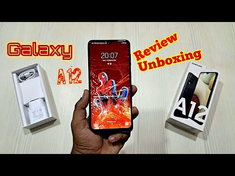 SAMSUNG GALAXY A12 UNBOXING AND REVIEW || UNBOXING AND REVIEW ...