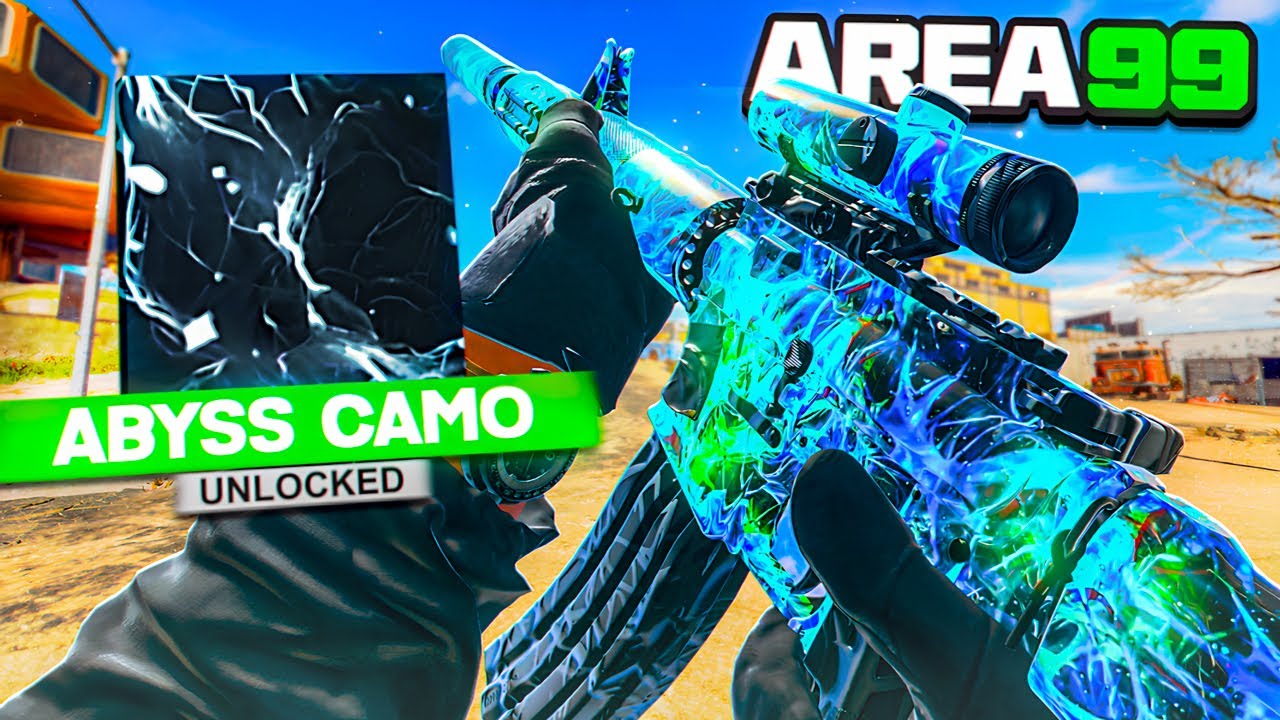 I FINALLY UNLOCKED the NEW "ABYSS CAMO" in WARZONE! - YouTube