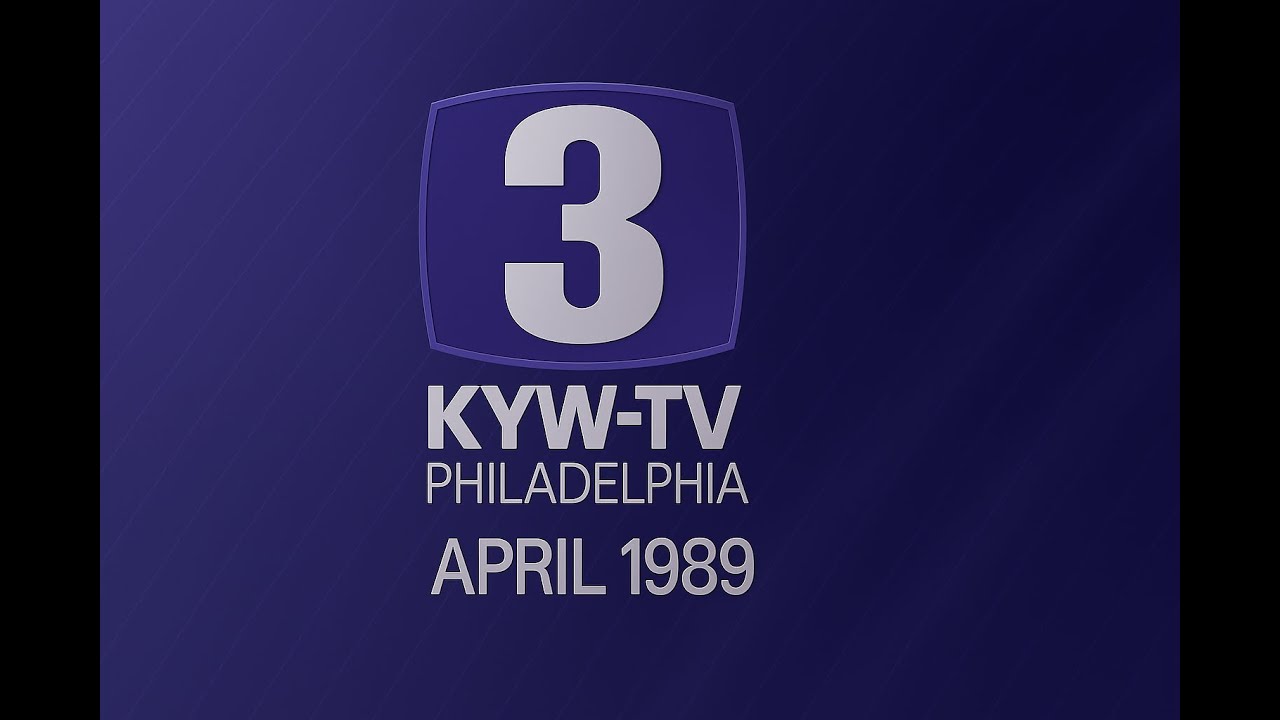 KYW-TV Channel 3 (CBS) Commercials/Ads/Promos (April 1989) Philadelphia ...