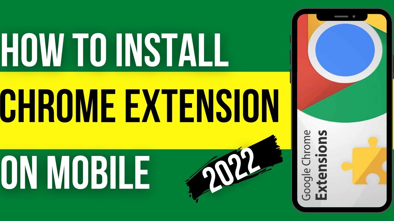 How To Install Google Chrome Extension On Mobile - Tutorial - YouTube