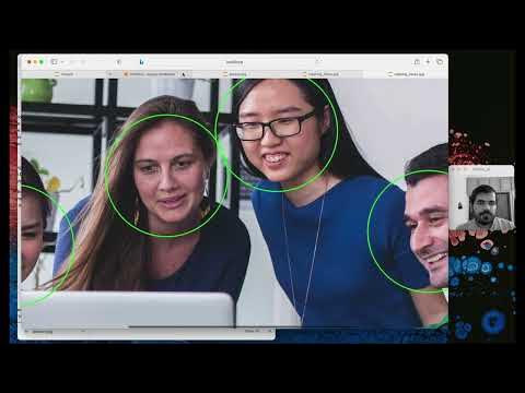 Human Faces Detection using OpenCV HaarCascade - Step by Step and Code Tutorial. AI, ML Project ...