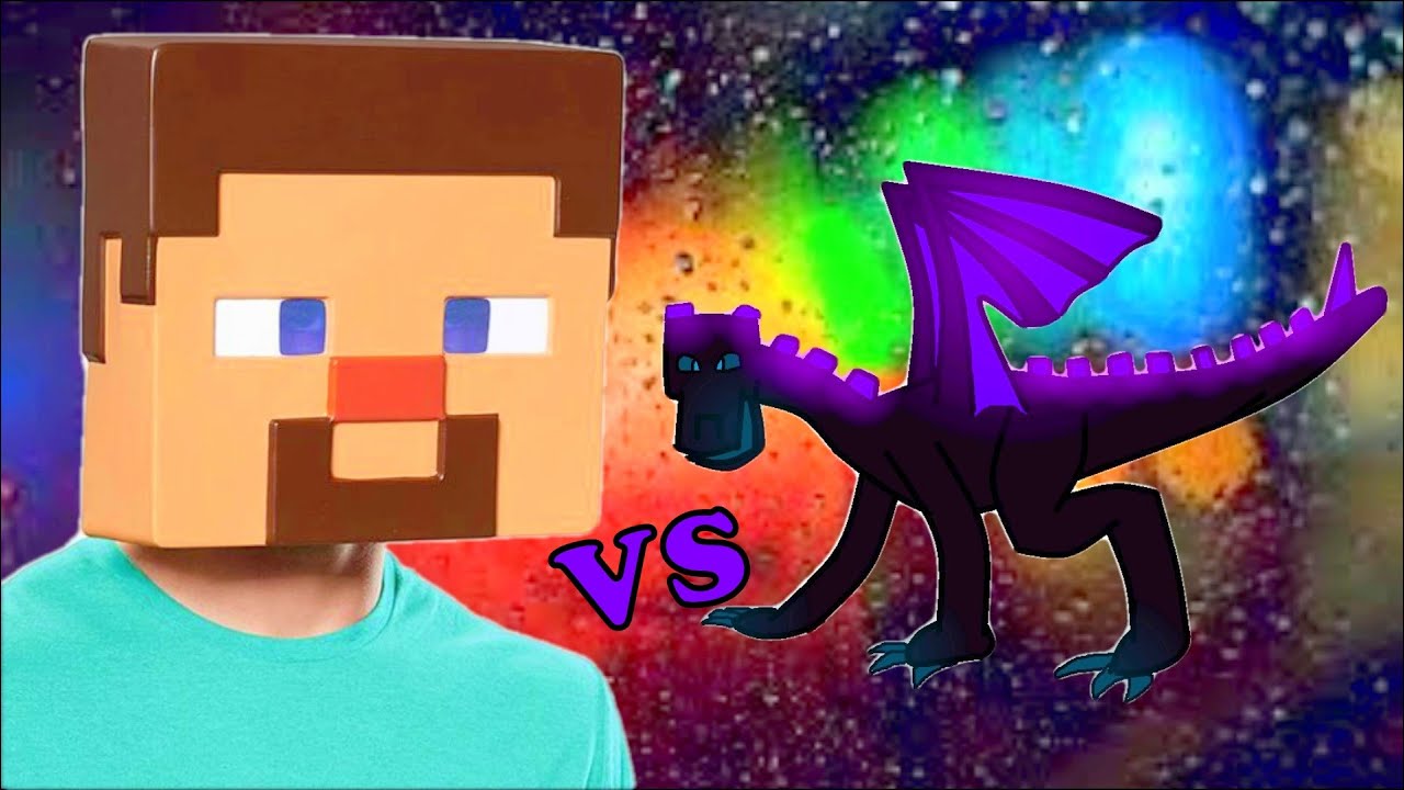 STEVE vs ENDER DRAGON - Minecraft ( Hindi ) - YouTube