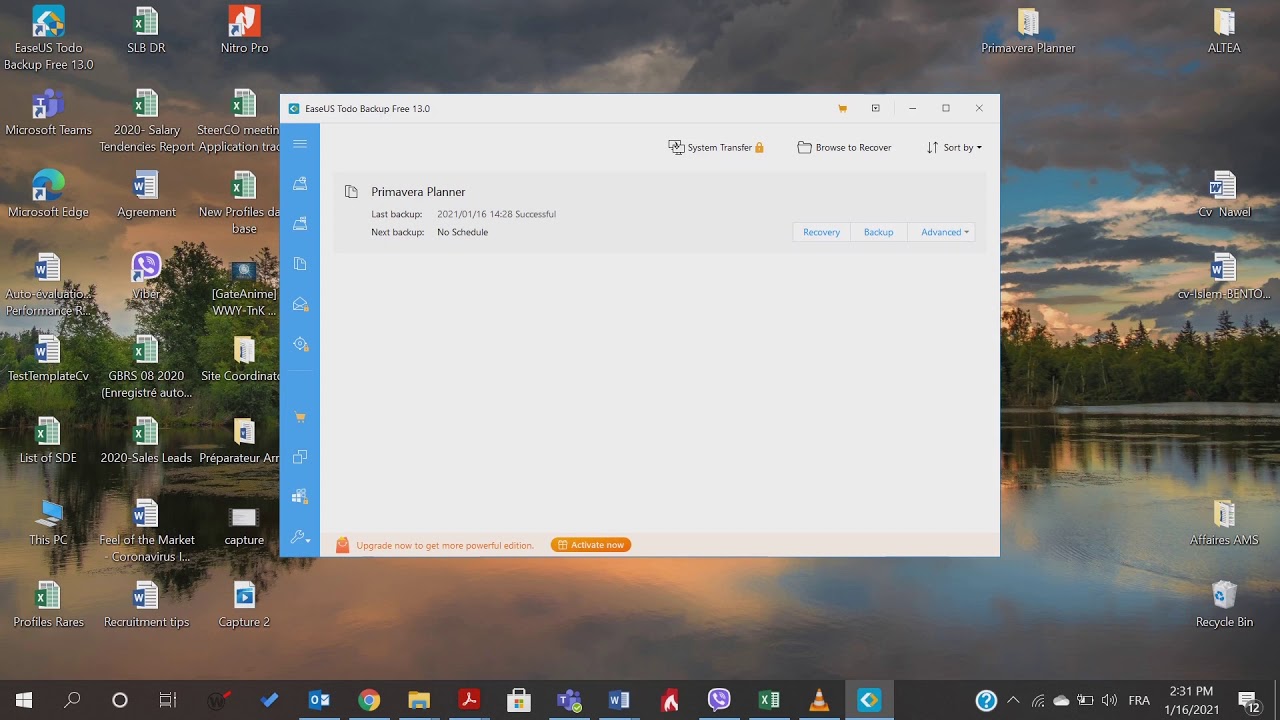 How to recover a backup file using EaseUS - YouTube