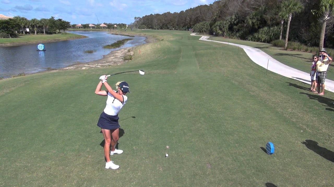Natalie Gulbis Golf Swing