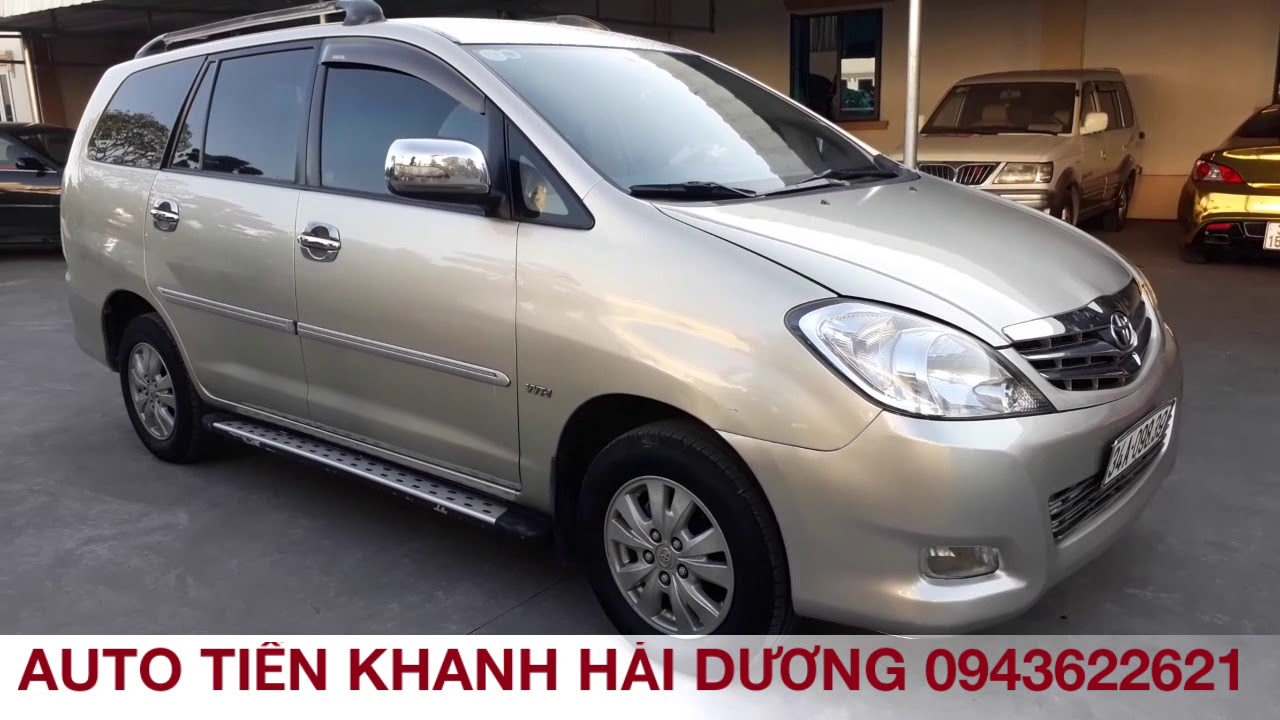 Toyota INNOVA 2008 STĐ 7 chỗ gia đình quá đẹp .LH 0943622621 - YouTube