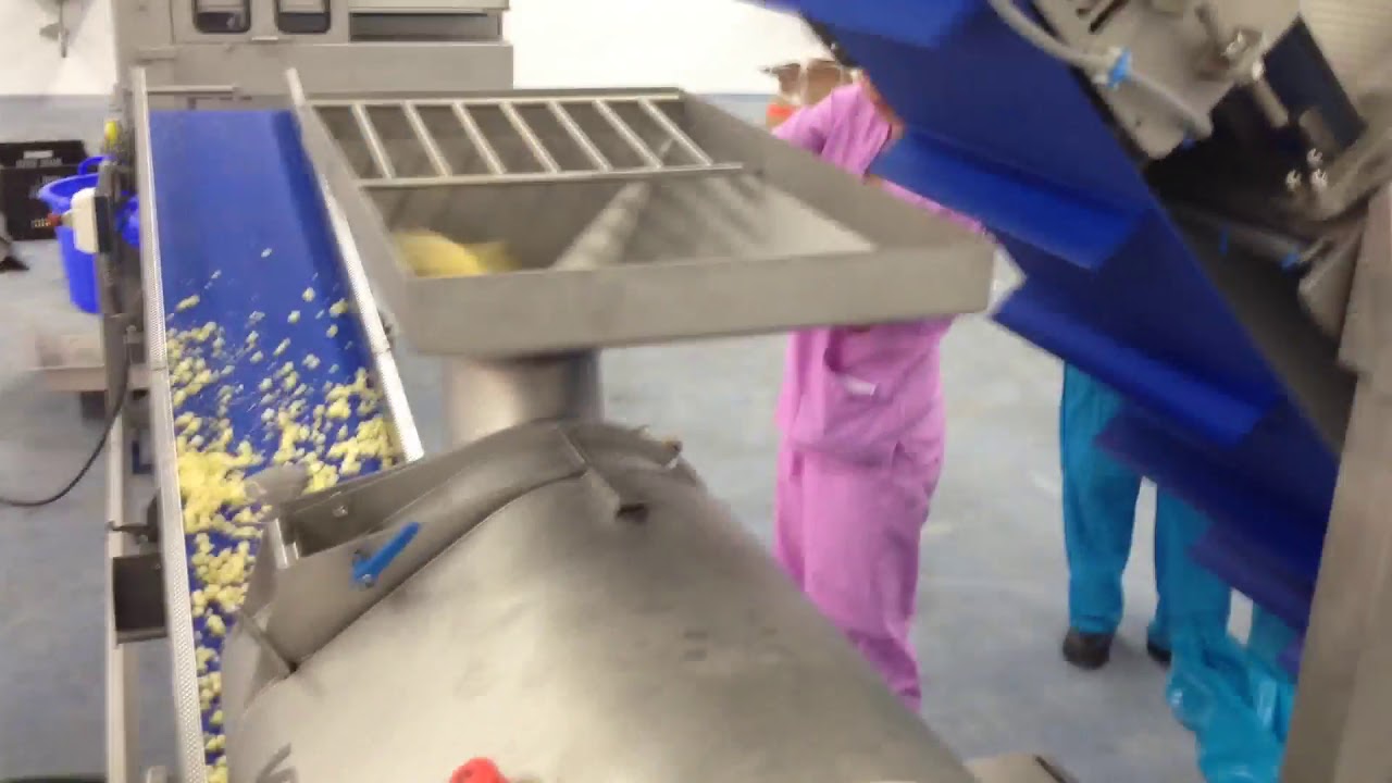 KUJ-V - CAYENNE PINEAPPLE DICING 10X10MM - YouTube