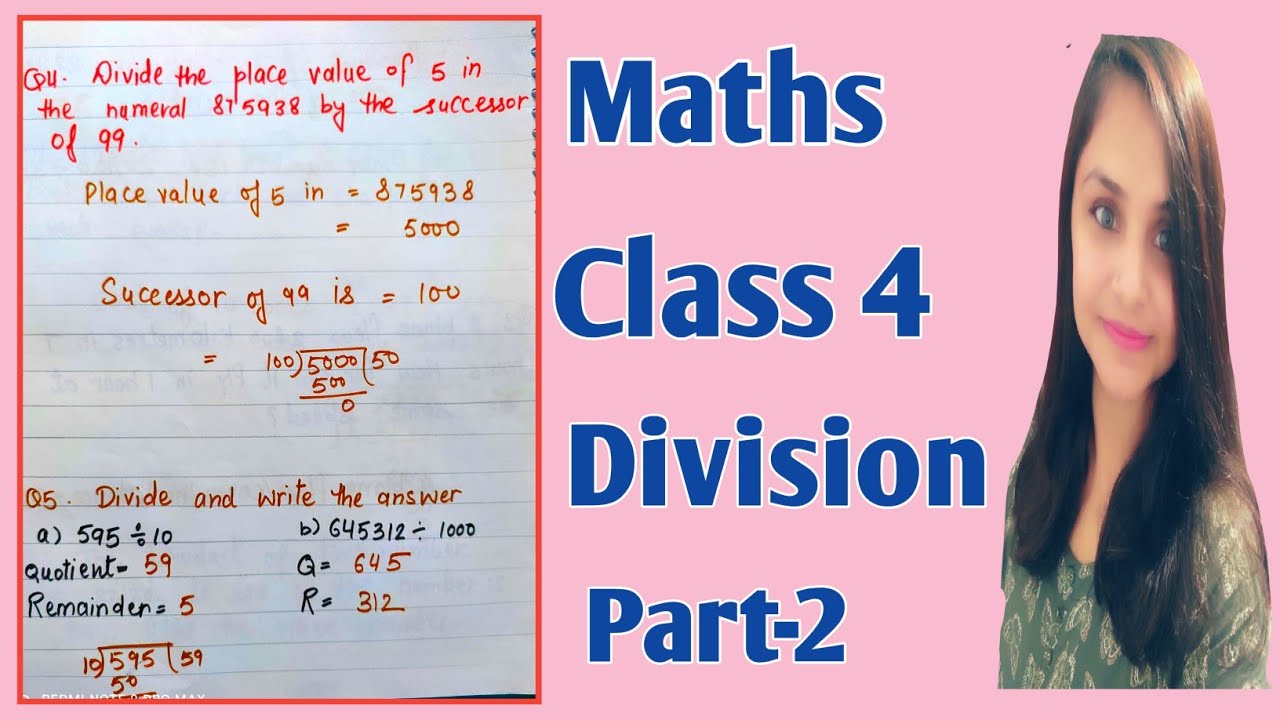 Division For Class 4 Part 2 Maths For Class 4 Division Word Division For Class 4 Part 2 Maths For Class 4 Division Word