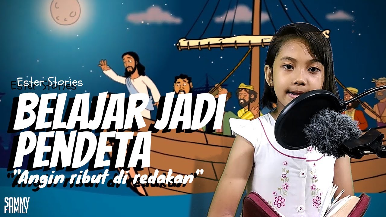 Belajar Jadi Pendeta | Angin ribut di redakan (Injil Markus 4 : 35-4) # ...