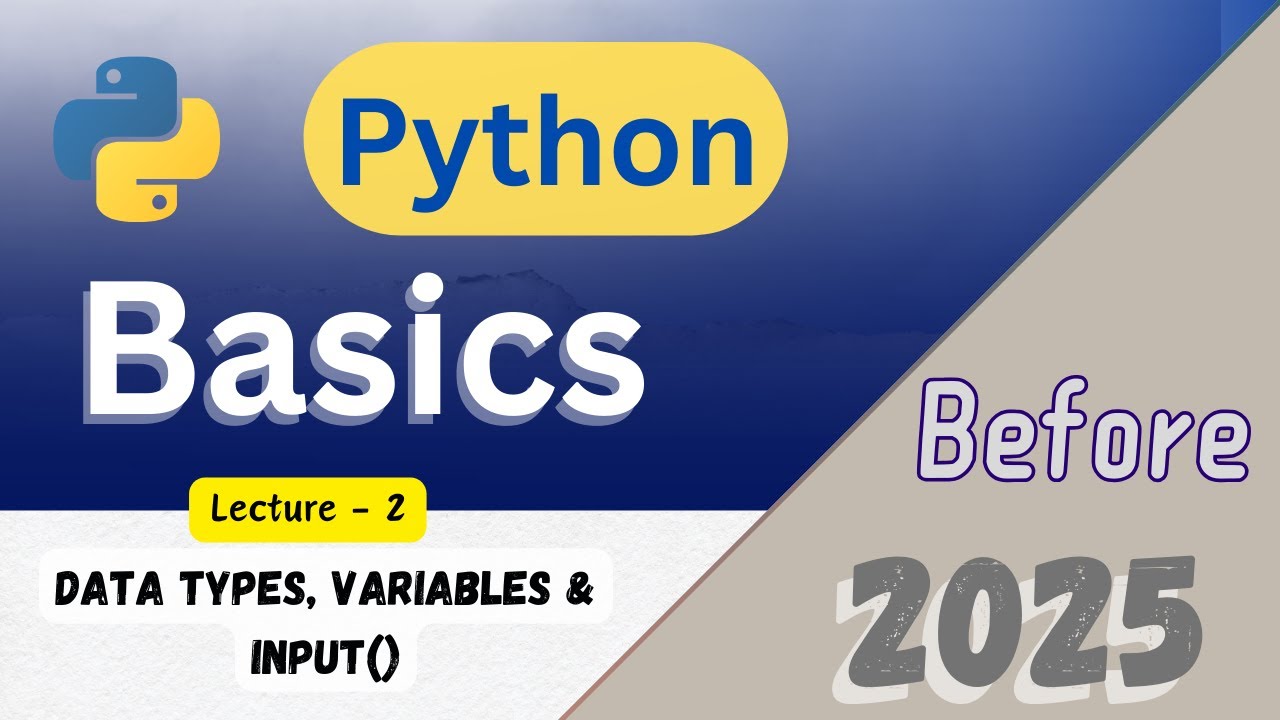 Lecture 2 Variables Data Types And Input Function Python 1933