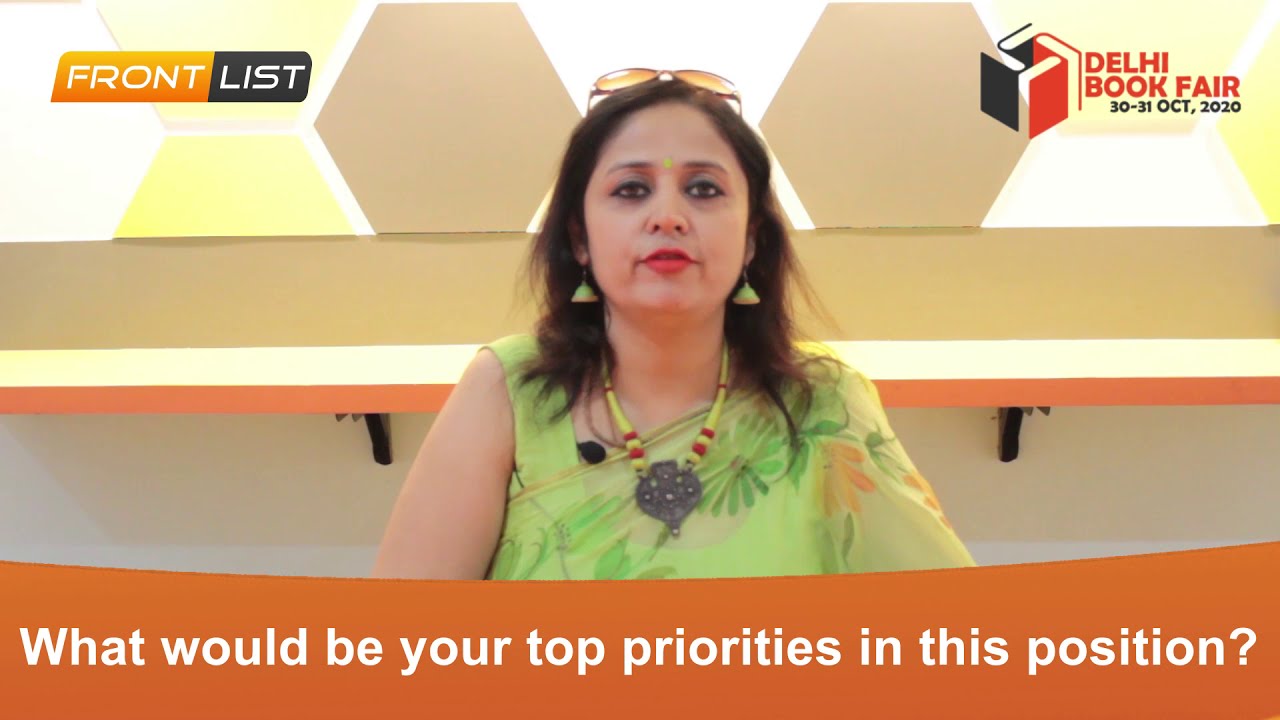 Frontlist | Virtual Delhi Book Fair 2020, Kavita Sharma Principal of GR ...