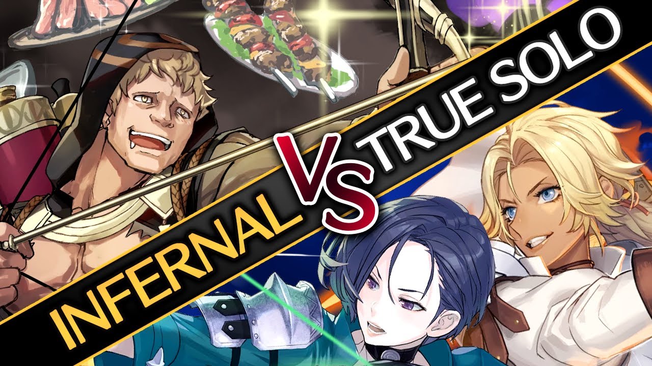 [FEH] Plegian Raphael True Solo - Catherine and Shamir BHB - YouTube