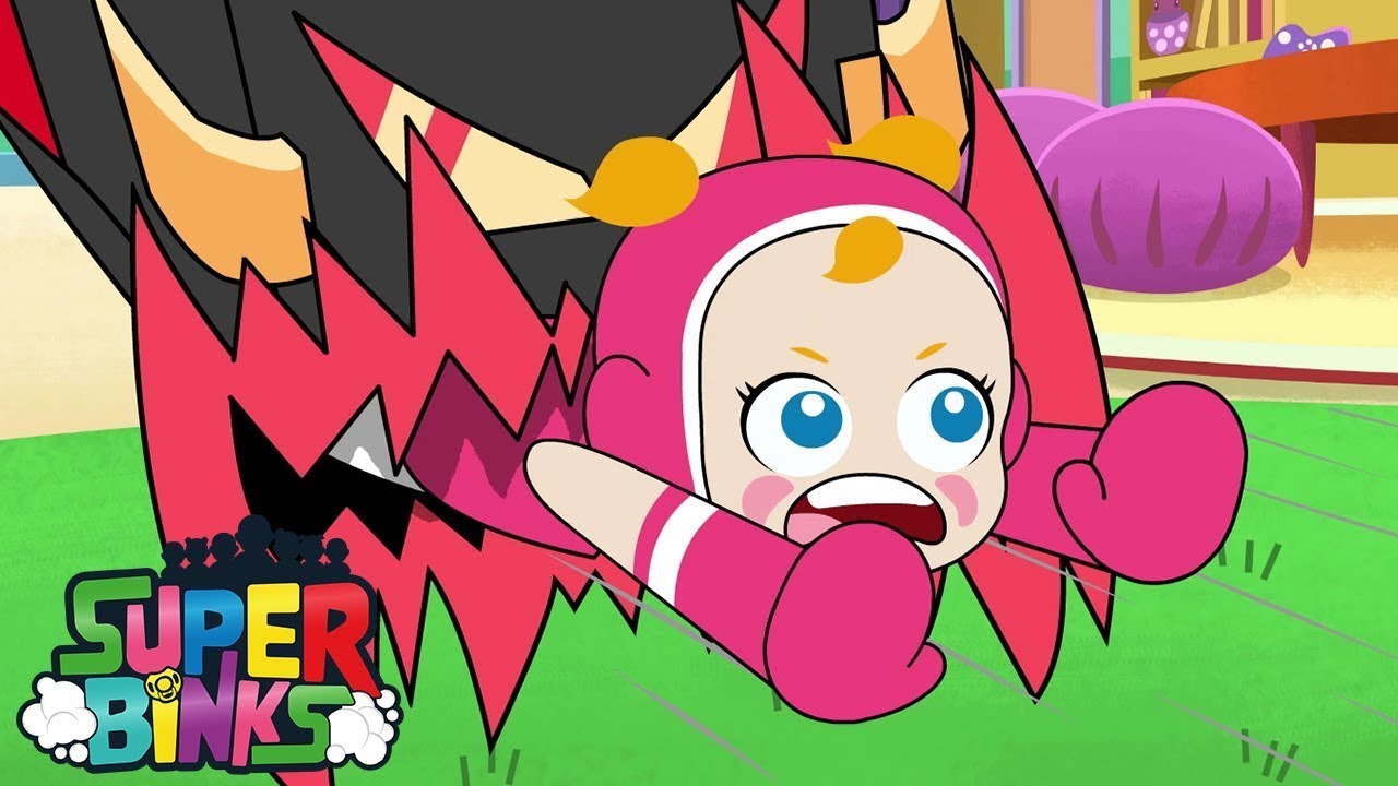 Super Binks | Willy's EVIL Vacuum Monster | Baby Superhero Cartoon ...