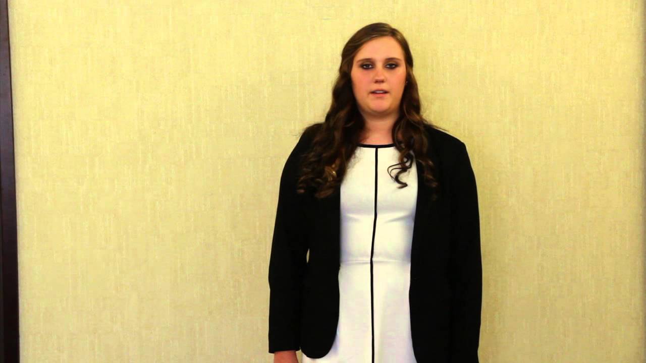 FCCLA 2014 State Officer - Macy Boggs - YouTube