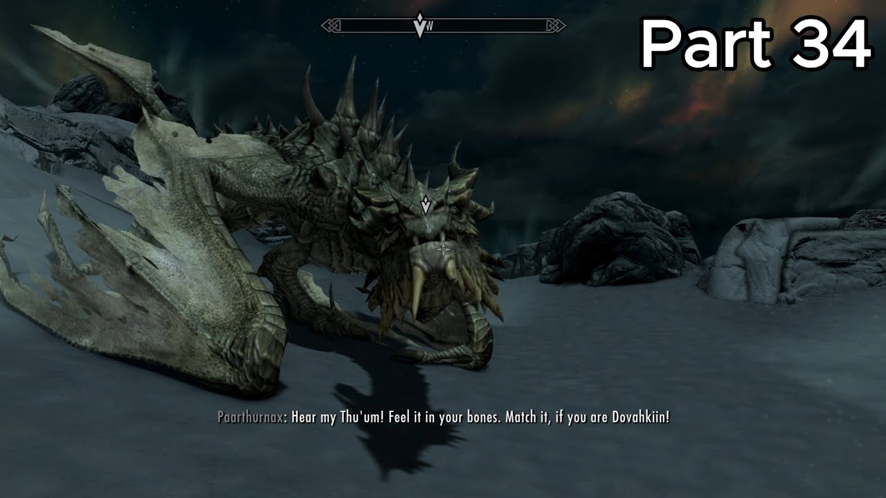 Skyrim Gameplay Part 34 The Leader of the Greybeards - YouTube