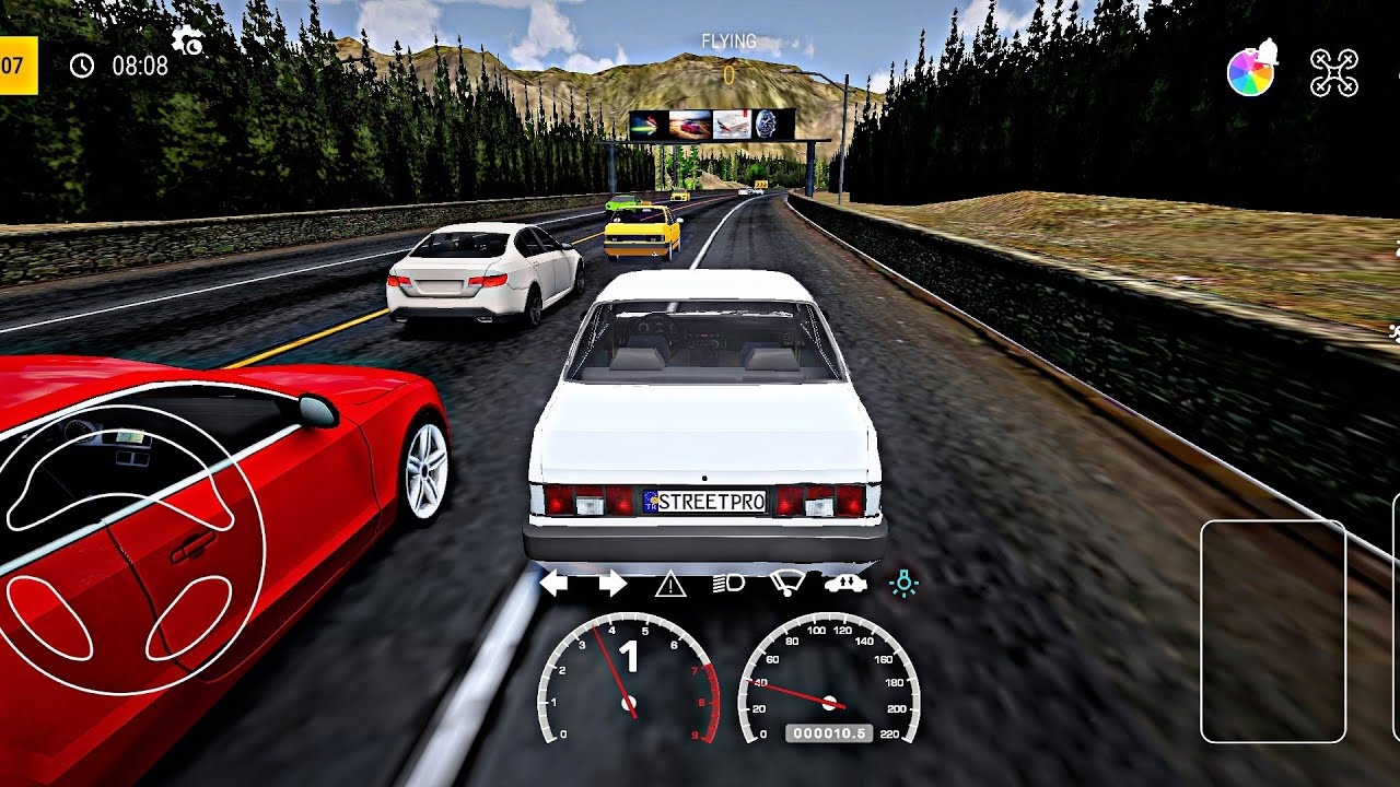 Street Pro Car game🚦Skoda Superb Gameplay in the city ️ Ultra Graphics ...