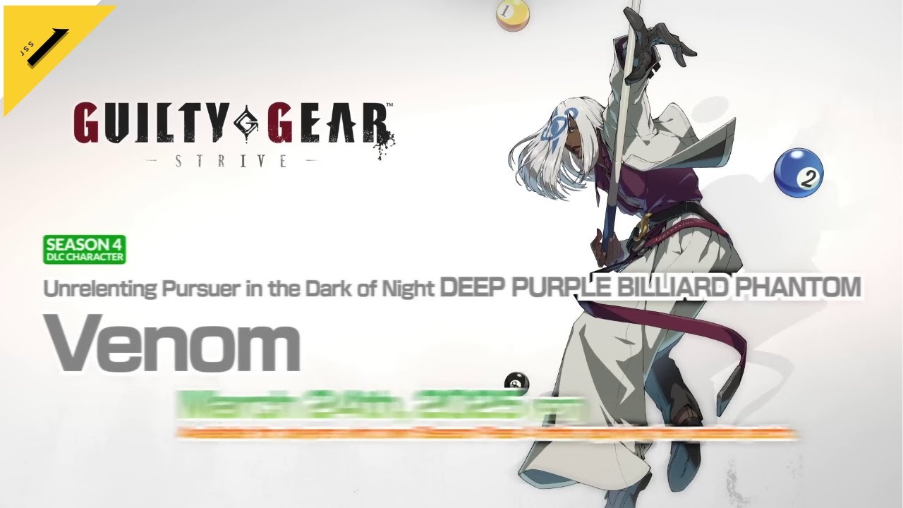 GUILTY GEAR strive: Season Pass 4 Playable Character #2 | Venom Trailer ...