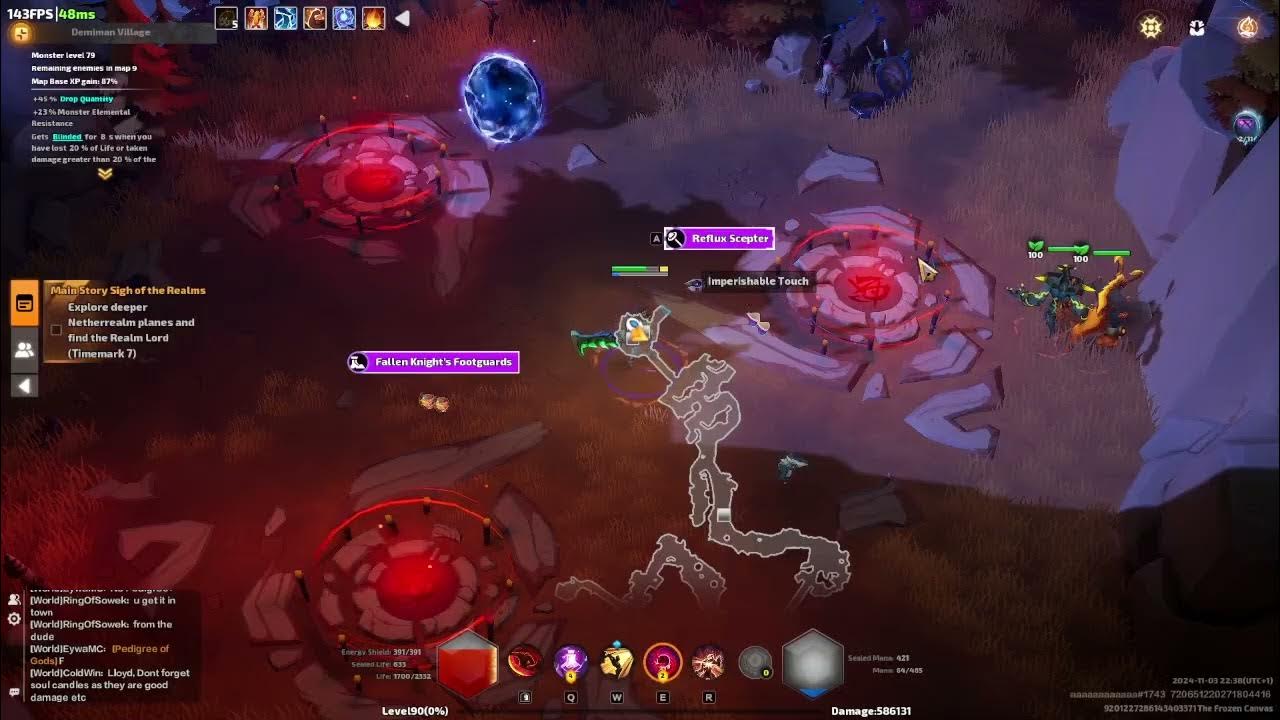 filter for items with T4+ affixes torchlight infinite - YouTube