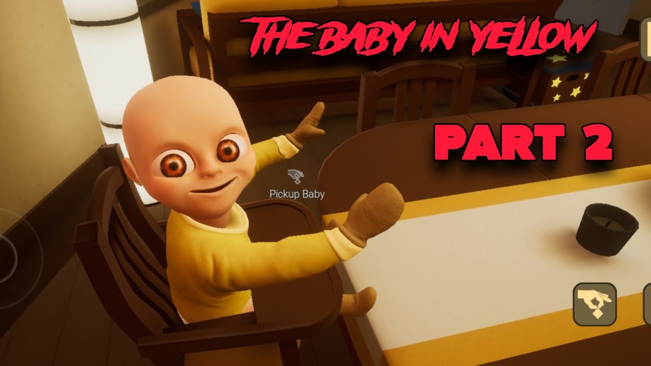 the baby in yellow part 2 act 2 horror game gamerx roop - YouTube