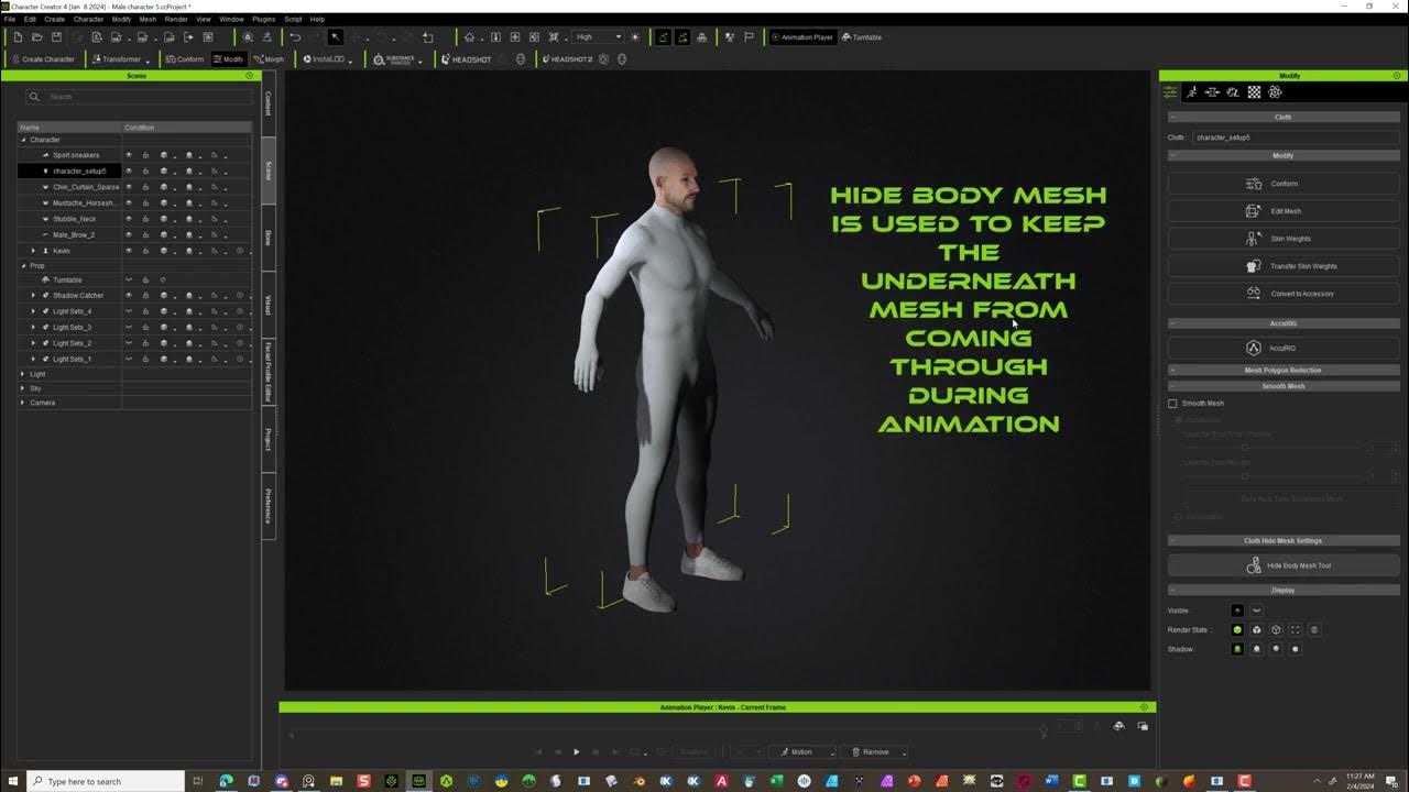 Best Way to Import and Attach Clothes Properly into Character Creator 4 ...