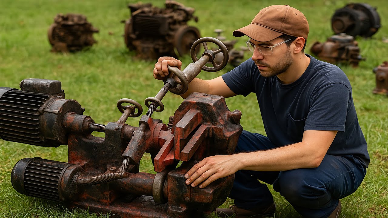 Restoring the Classic Clamp Drill – Reviving a Mechanical Machine From ...