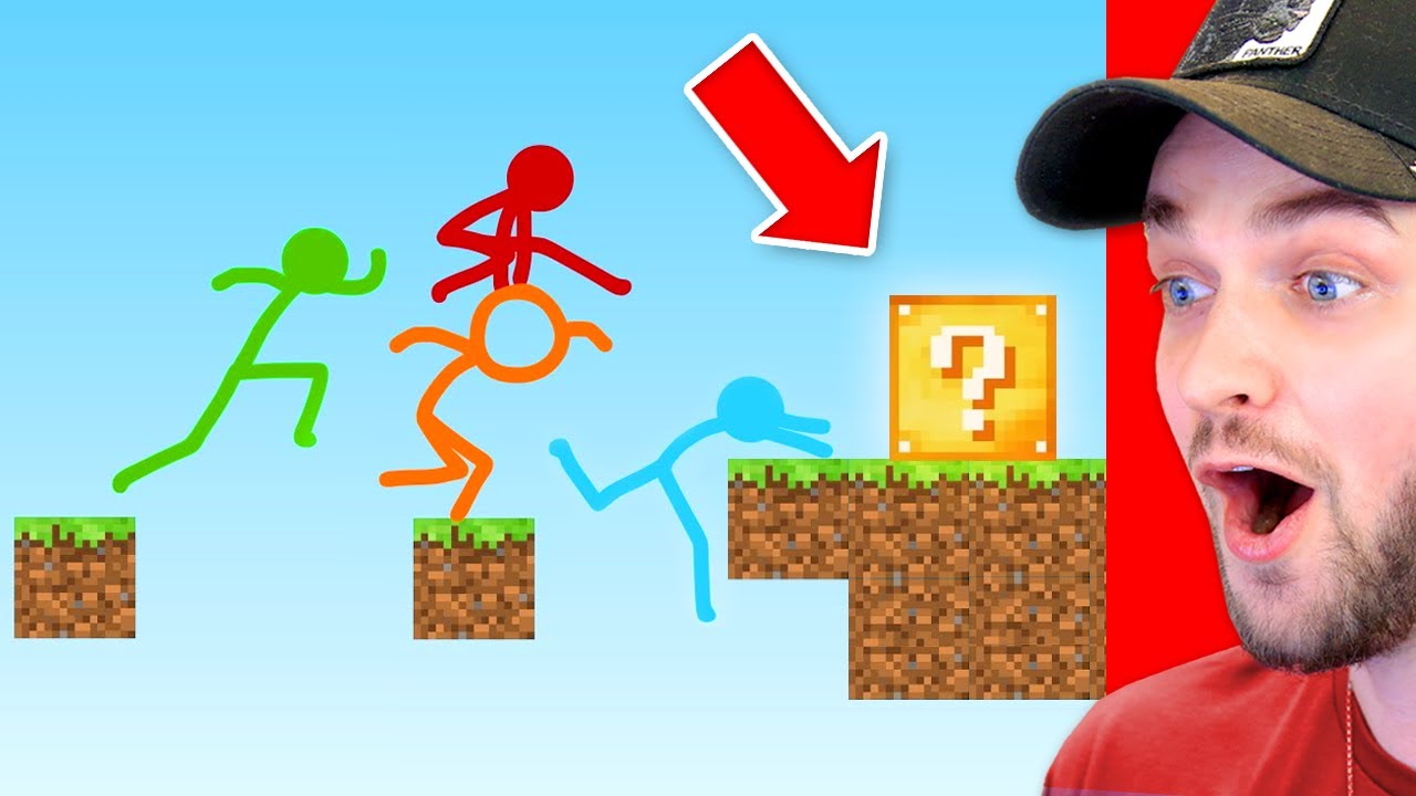 World's *BEST* LUCKY BLOCK Minecraft Stick Fight Animation! (INCREDIBLE ...