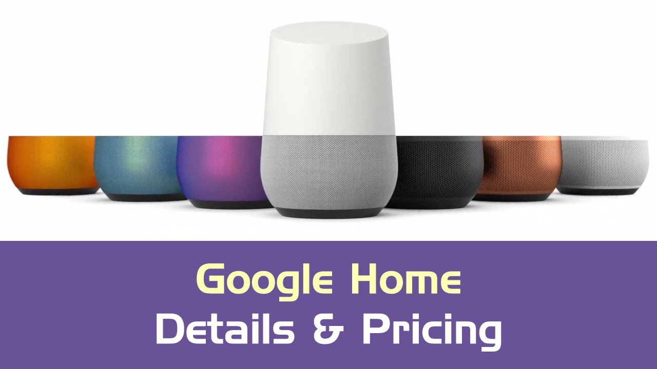 Google Home Details & #madebygoogle Event Recap - YouTube