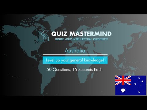 Quiz Mastermind: Australian General Knowledge - YouTube
