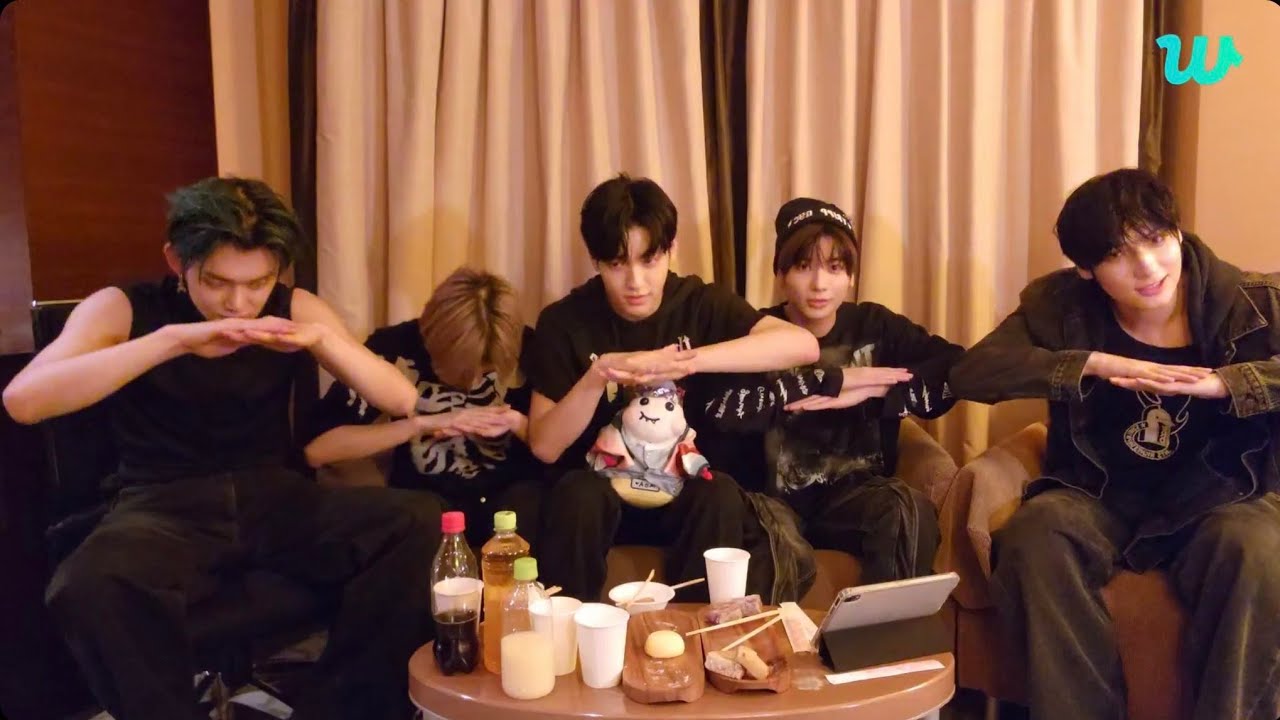 TxT Weverse Live from Japan Capture time📸 #txt#tomorrow_x_together ...