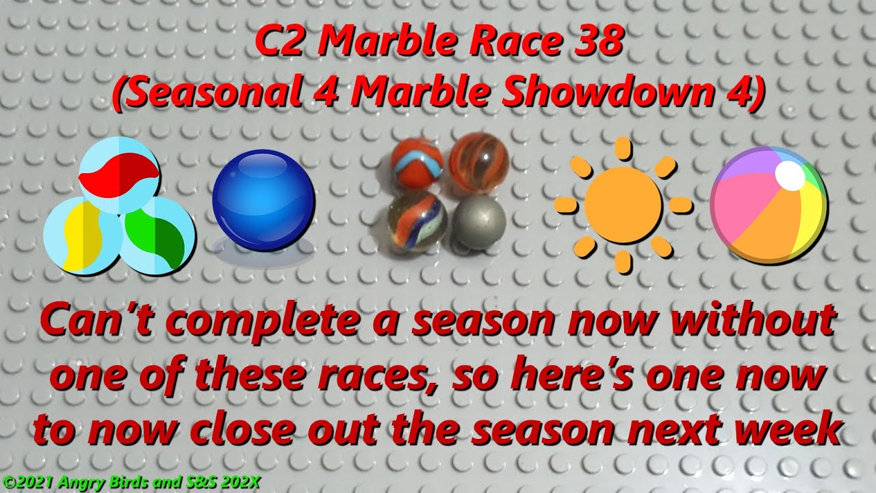 C2 Marble Race 38 (Seasonal 4 Marble Showdown 4) - YouTube