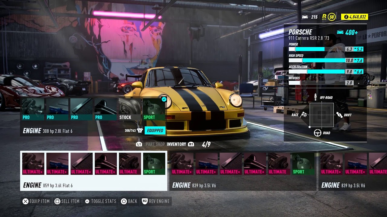 Porsche 911 Carrera RSR 2.8 - All Maxed out Engines Stats+Sound | Need ...