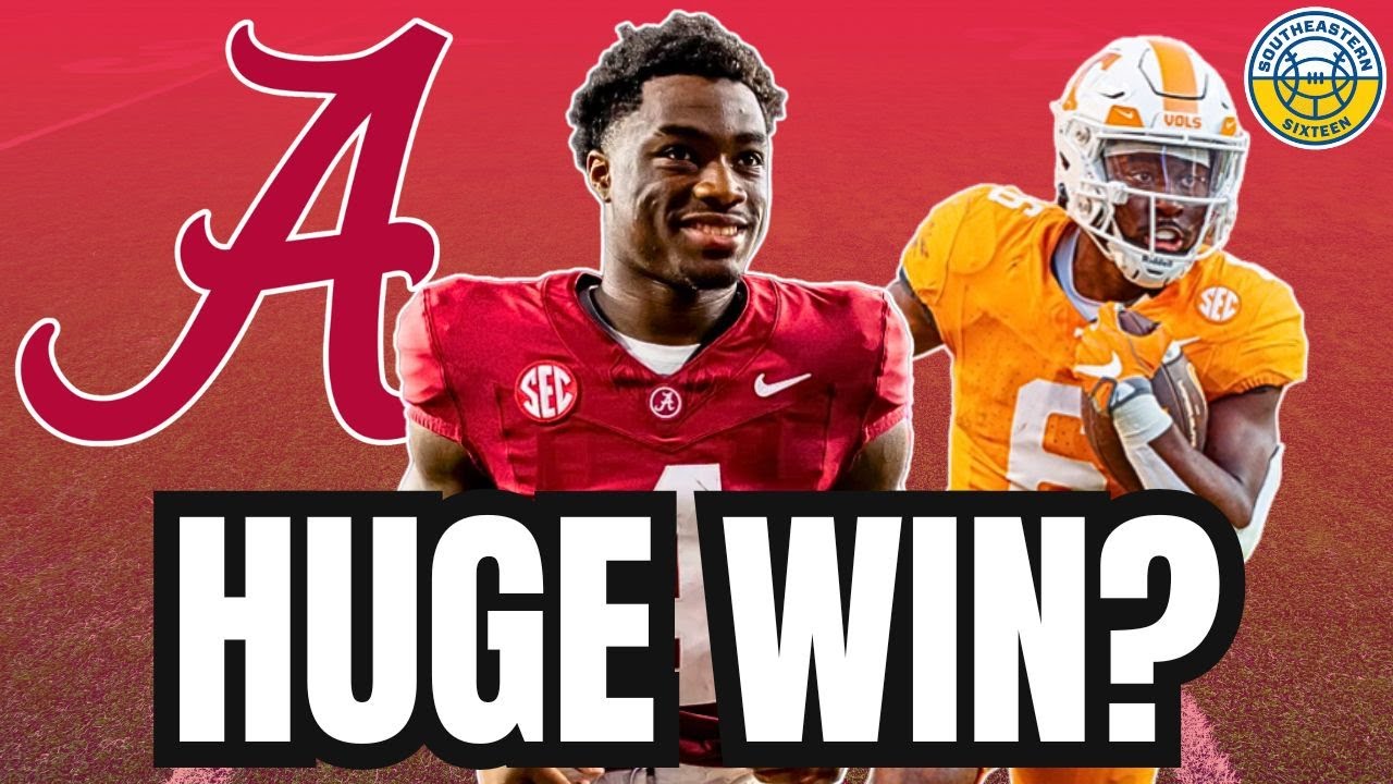 How Alabama Football Can BEAT Tennessee In Week 8... - YouTube