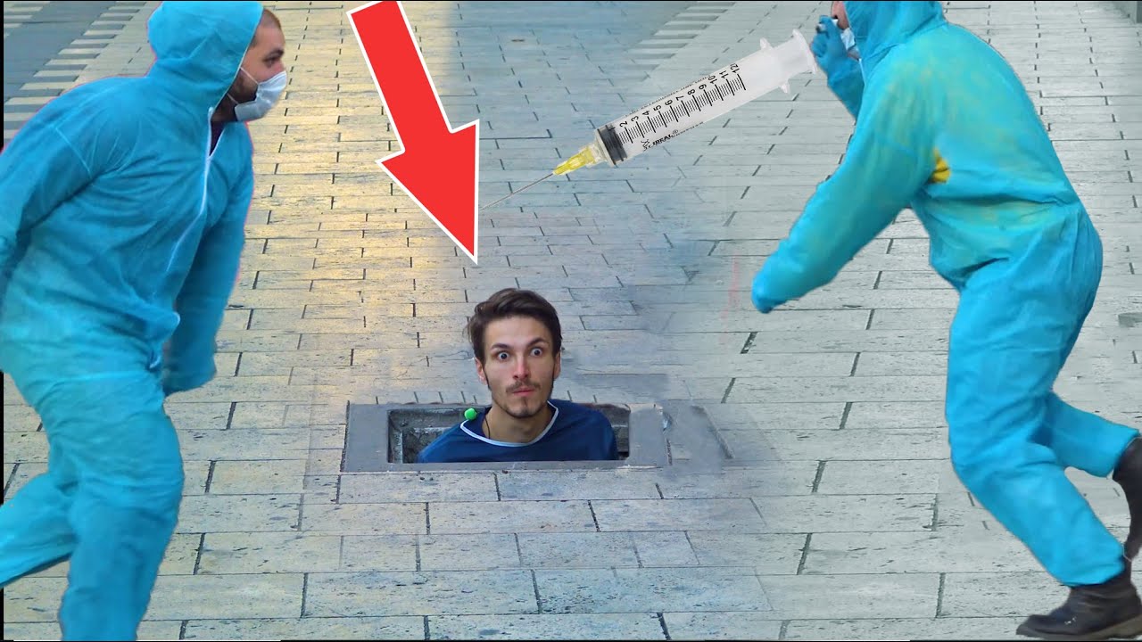 🔥 Mental Patient Escape Prank | AWESOME REACTIONS - YouTube