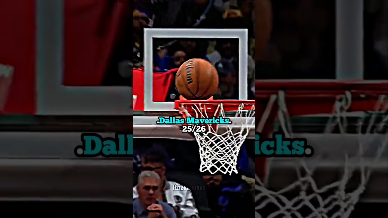 Dallas Mavericks 25/26☠️ #shortvideo - YouTube
